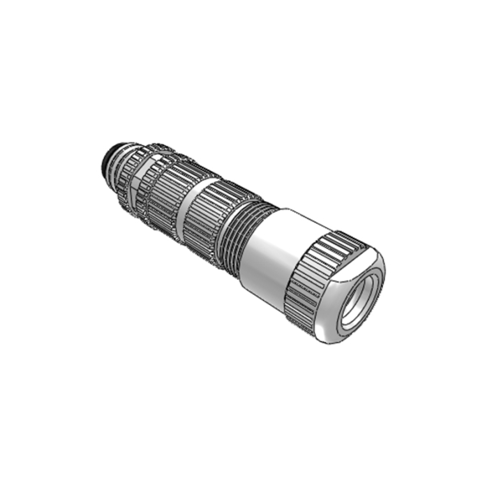 M8 Male Plug 3/4/6/8P A Assembly Type - FPIC